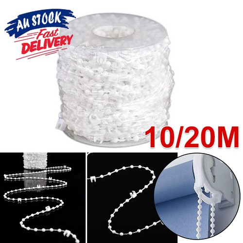127mm Chain Link Blind Bottom Vertical Cord Join Clip Beaded | eBay