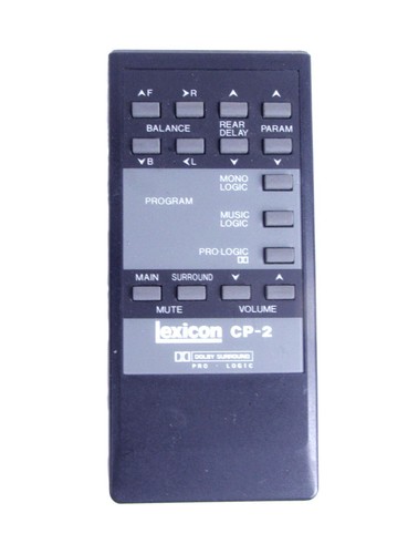Lexicon Remote Control for CP-2 - Used, Free Shipping | eBay