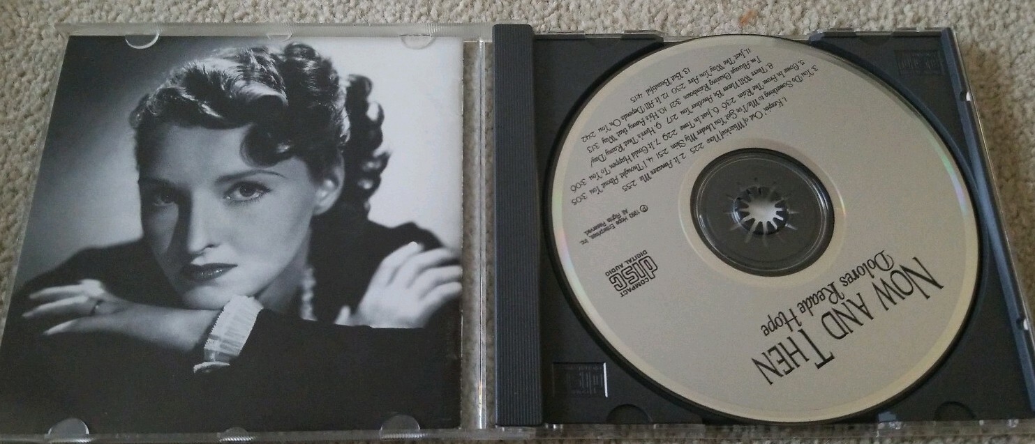 Now & Then - Dolores Reade Hope (CD, 1993) Bob Hope's Wife 768923000124 ...