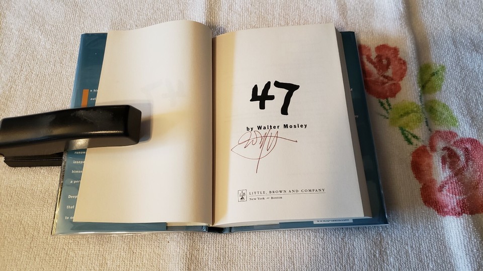 47 by WALTER MOSLEY **SIGNED** 9780316110358| eBay