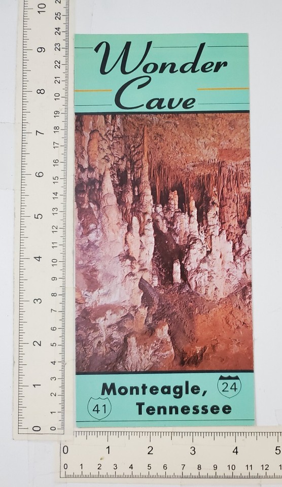 1960s Monteagle Tennessee TN Wonder Cave Caverns Vintage Travel ...
