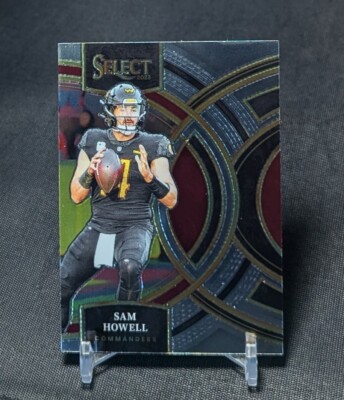 Sam Howell Premier Level 2023 Select Football Card #158 Washington ...