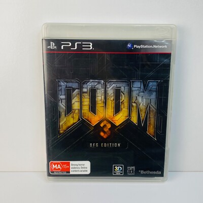 DOOM 3: BFG Edition - PlayStation 3 PS3 Game w/ Manual - NEAR MINT | eBay