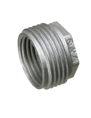 Threaded Reducer 1" - 3/4" Electrical Bushing with Hex (10Pk) | eBay