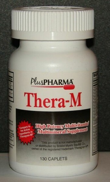 Pluspharma Thera M Tablets 1000ct Compare to Theragran for sale online ...