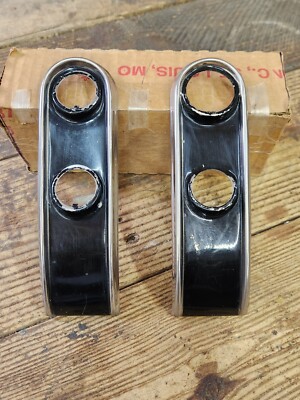 1953 Ford Crestline Customline Interior Dash Controls Bezel Finish ...