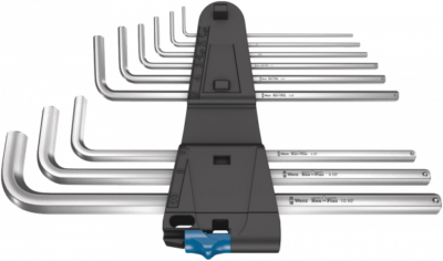 WERA TOOLS NEW HEX PLUS ALLEN KEY SET WITH HOLDING FUNCTION 022130 3MM ...