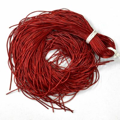 Zardozi Spring French Wire For Jewelry& Embroidery Making 1MM Red Color ...