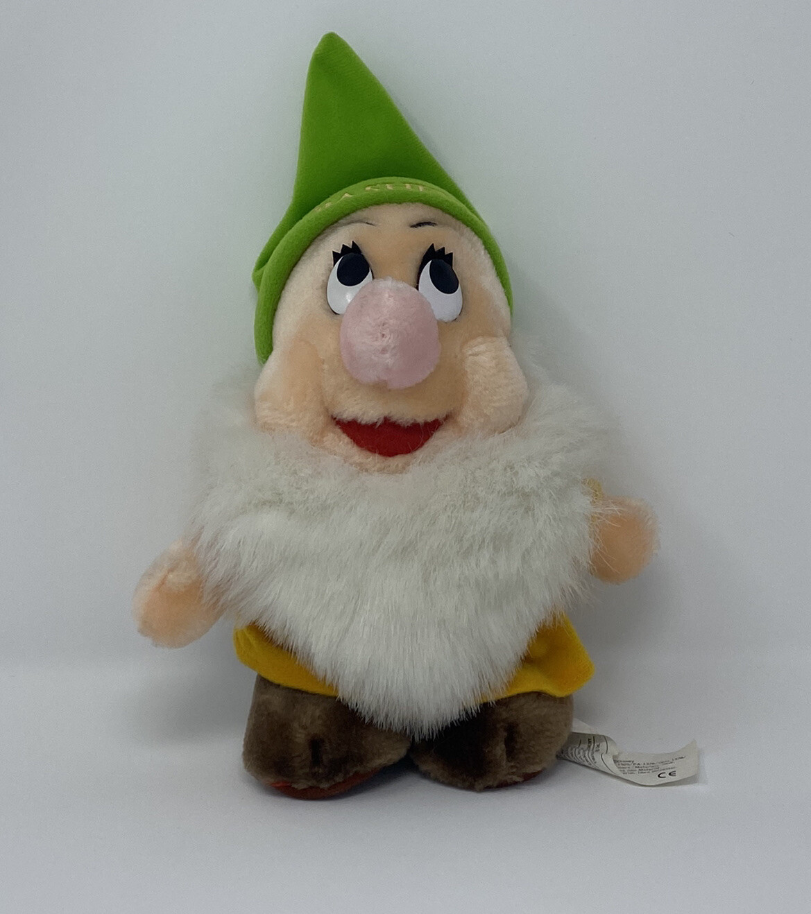 Vintage Disneyland Walt Disney World BASHFUL Dwarf Plush 8" TAG Rare ...