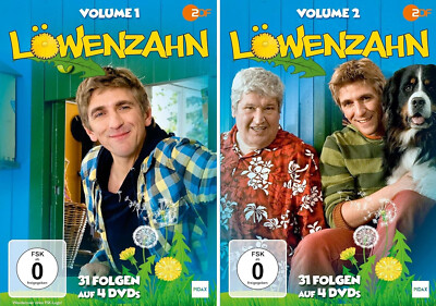 Fritz Fuchs DANDELION Volume 1+2 TV Series 62 Episodes 8 DVD BOX ...