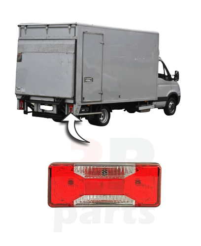 Für Iveco Daily Dose 2006 - 2014 Neu Rückleuchte Lampe Rechts O/S ...