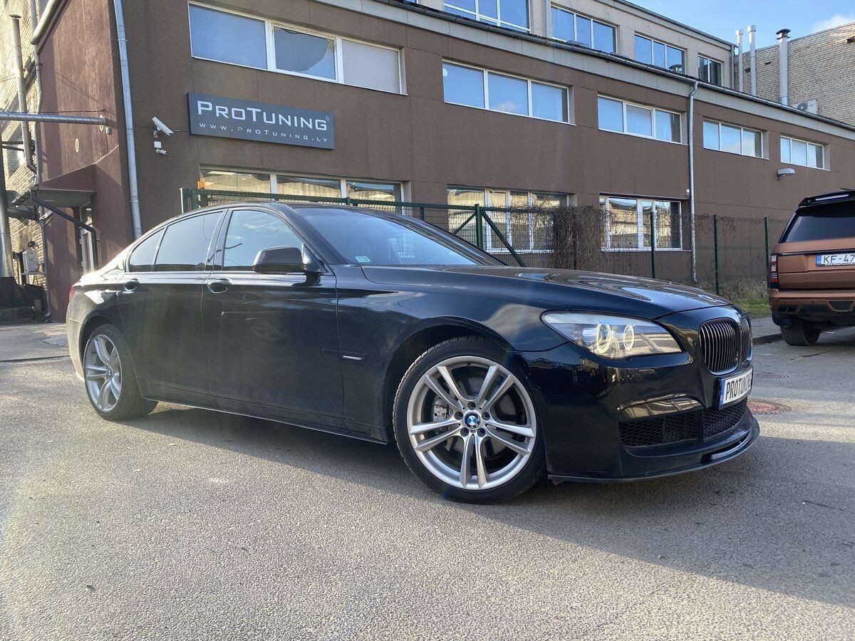 Performance splitter for Front Bumper airdam ABS Gloss spoiler F01 F02 ...