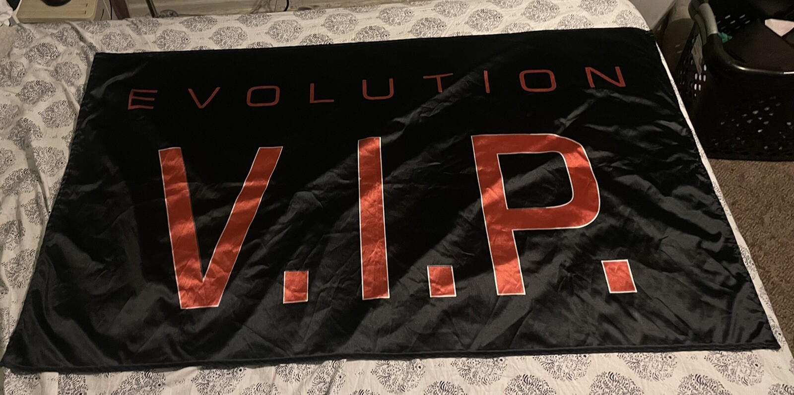 Evolution VIP Advertising Banner black and orange 56" x 33" - La ...