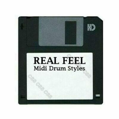 Real Feel Midi Drum Styles Floppy Disk | eBay