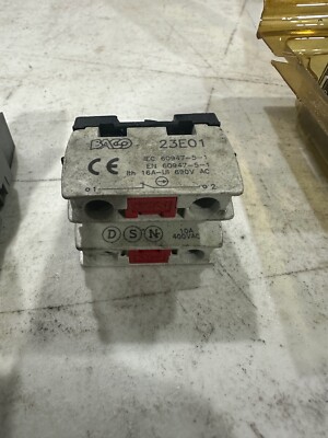 Eaton Baco 23E01 Contact Block W17 | eBay
