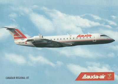 Lauda Air Canadair Regional Jet CRJ sticker | eBay
