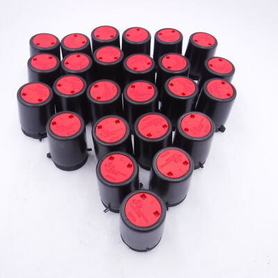 25Pck Alpha Security Electronic Alarm EAS RF Tag Black/Red Liquor ...