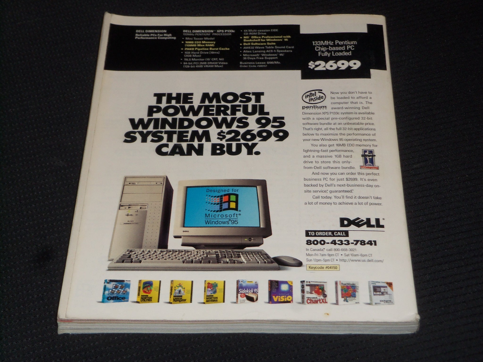 1995 DECEMBER 19 PC MAGAZINE MAGAZINE - TECHNICAL EXCELLENCE COVER - O ...
