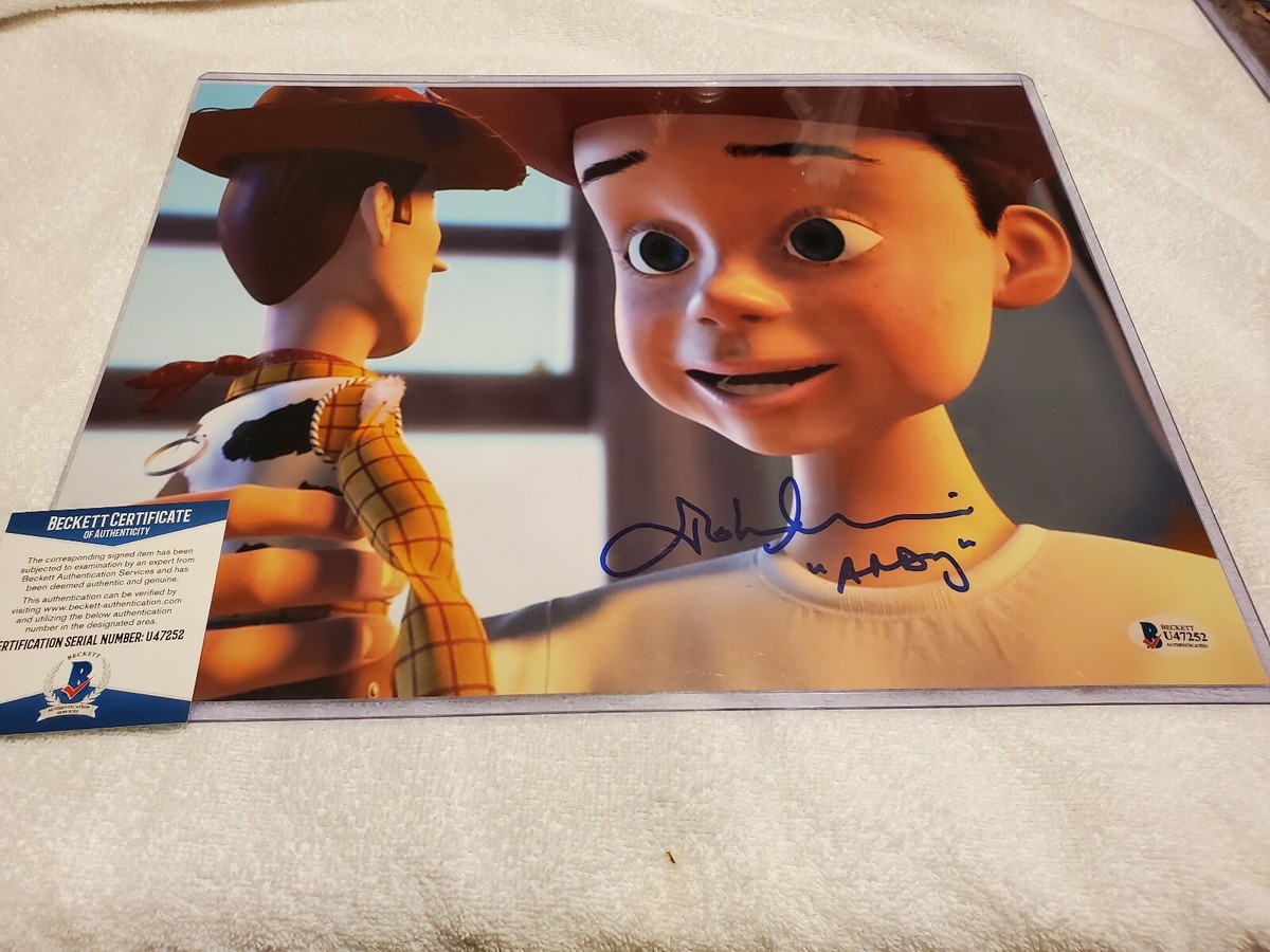 Andy Toy Story Signature