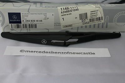 NEW Genuine Mercedes-Benz W246 B-Class Rear Wiper Blade A2468201045 | eBay