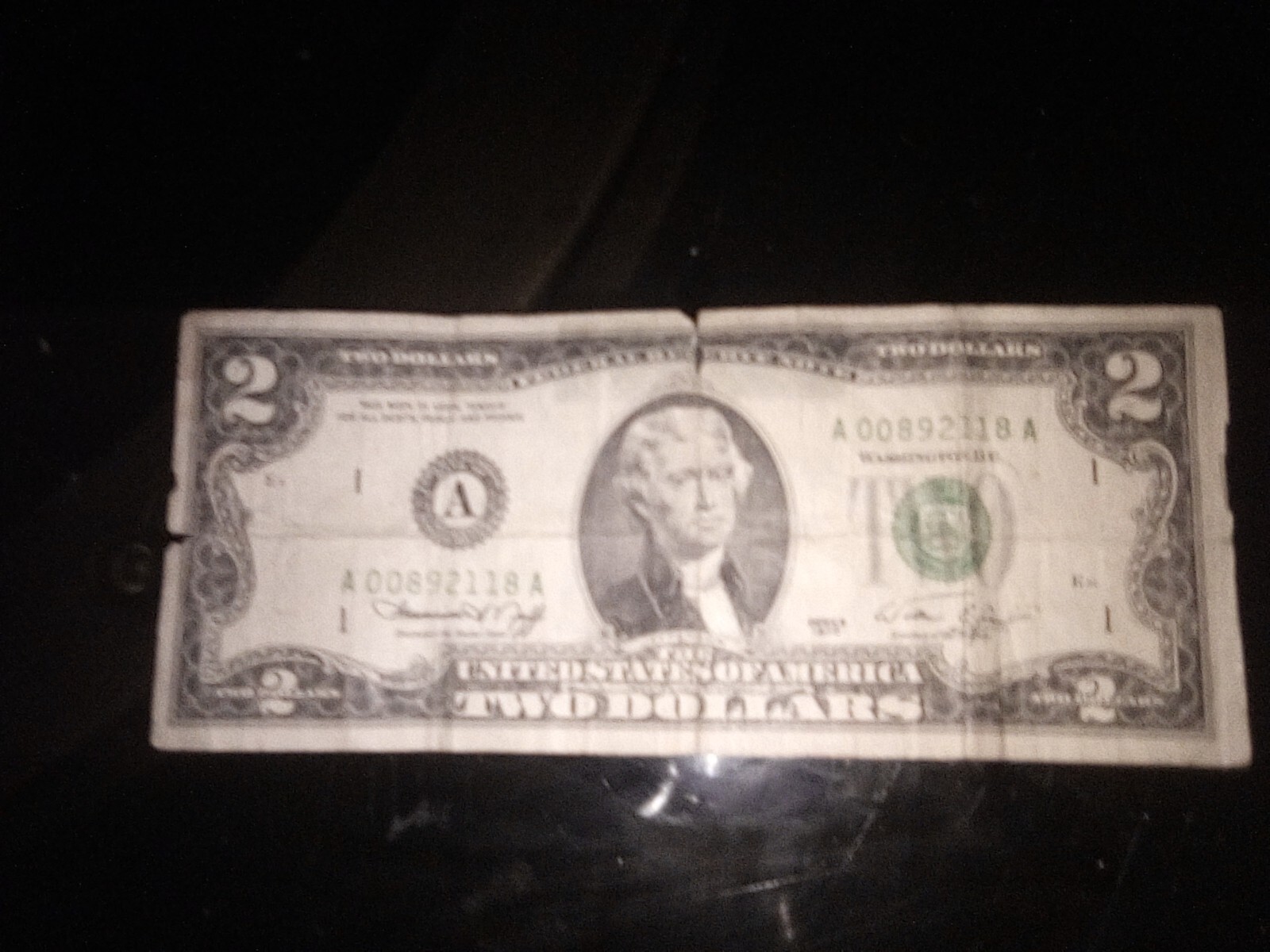 United States 2 dollar bill 1976, series 1, good condition | eBay