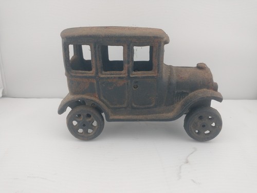 Vintage Rare vintage cast iron ford model T toy car Iron Art JM 137 | eBay