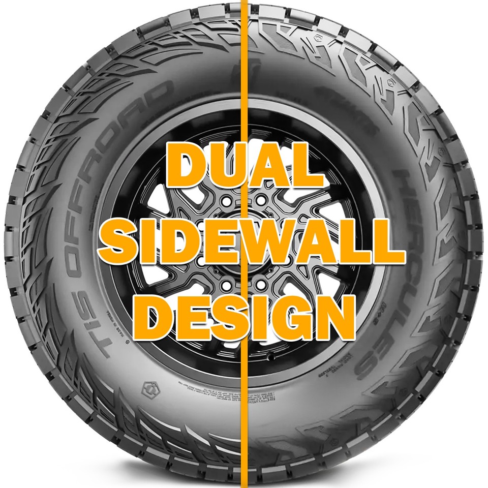 Tire Hercules TIS Offroad RT1 LT 35X12.50R20 Load F 12 Ply R/T Rugged ...