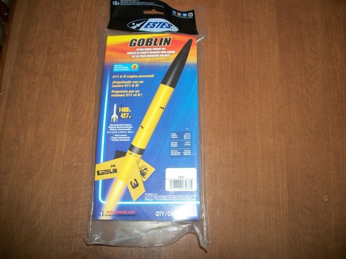 NEW ESTES GOBLIN FLYING MODEL ROCKET | eBay