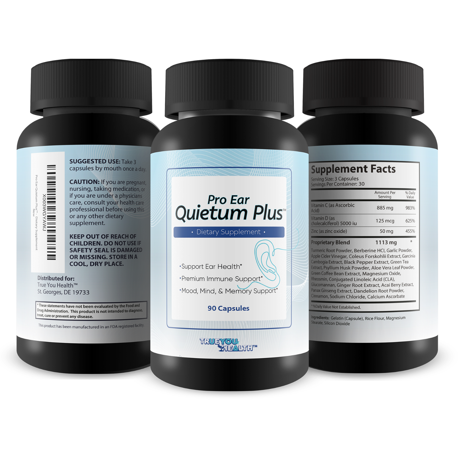 Pro Ear Quietum Plus - Natural Ear Support Supplement to Promote Health ...
