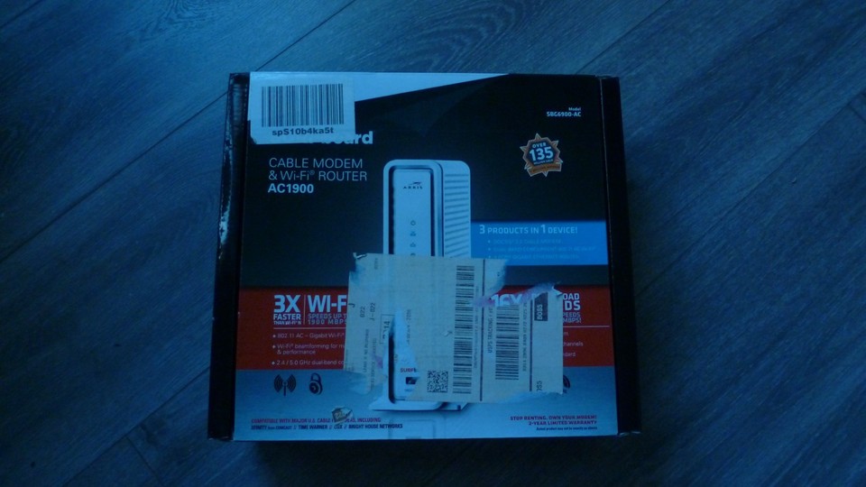 ARRIS SURFboard SBG6900-AC Docsis 3.0 16x4 Cable Modem Router Wi-Fi ...