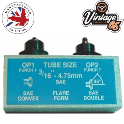 3/16" SAE OP1 OP2 Brake Pipe Flaring Bench Flare Tool Punch Single ...