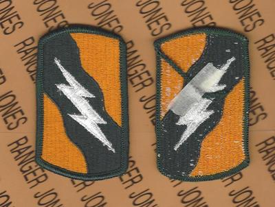 US Army 155th Armored Brigade Tank Armor ~3" variant patch m/e #2 | eBay