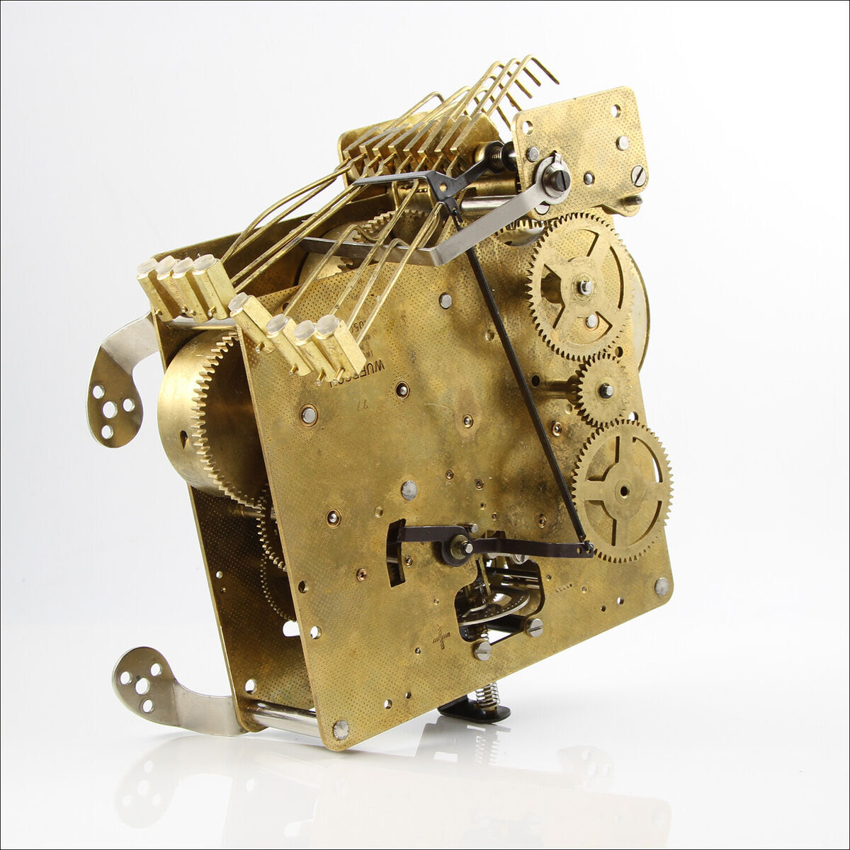 Wuersch 77 1050-020 2 Jewels Clock Movement, Made In Germany 120mm | eBay