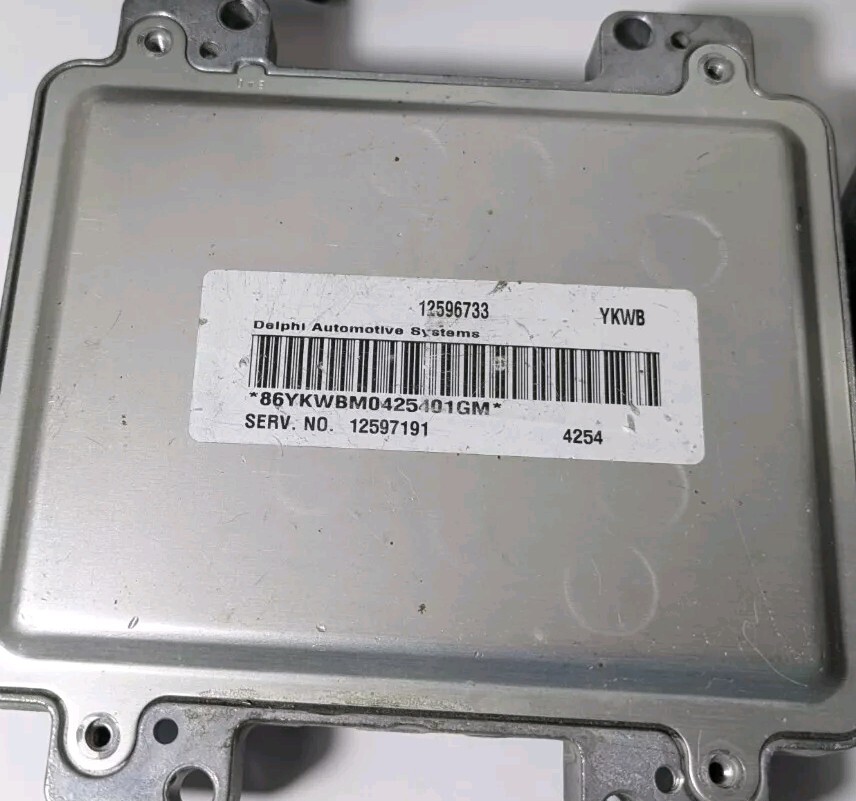 12596733 12597191 LS2 Engine ECM PCM 12597883 W/90mm Throttle Body ...