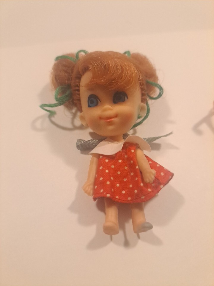 Vintage Mattel Liddle Kiddles TRIKEY TRIDDLE Doll, Outfit & Tricycle | eBay