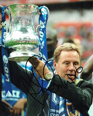 Harry REDKNAPP Signed 10x8 Photo 2 + Dealer COA Autograph Football ...