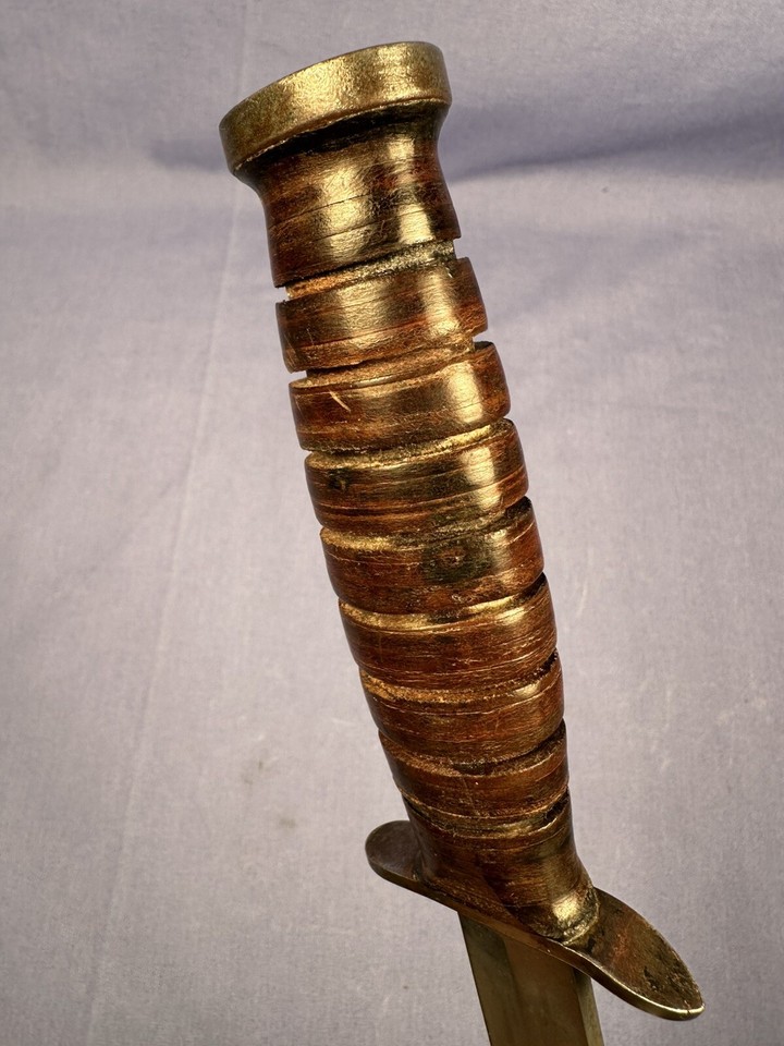 VERY NICE WW2 US M3 PAL GUARD MARK FIGHTING KNIFE w SHEATH-US ARMY ...