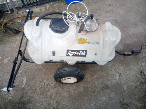 Agri Fab Towable Sprayer Ride On Mower ATV | eBay UK