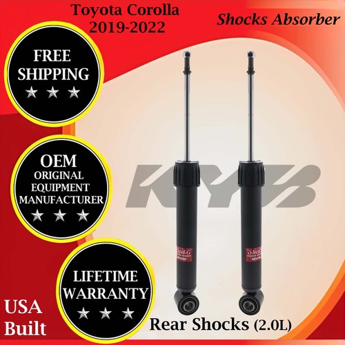 KYB OEM Rear Shocks For 2019-2022 Toyota Corolla 2.0L Lifetime Warranty ...