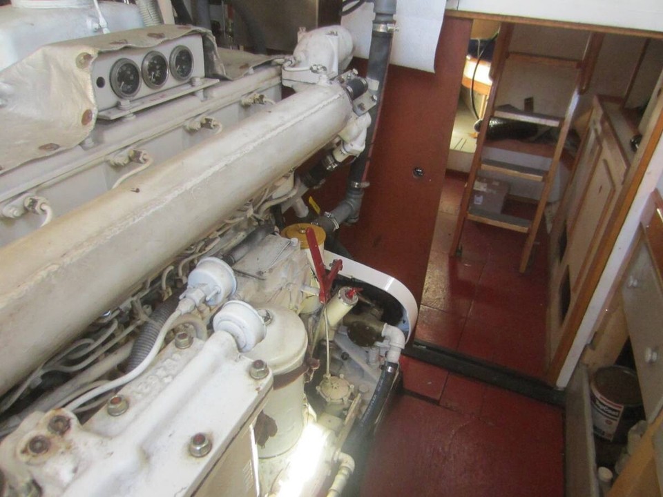 Caterpillar D-343 Marine Diesel Engine Twin Disc 4:1 Transmission | eBay