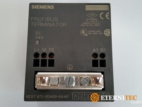 Siemens Simatic PROFIBUS TERMINATOR 6ES7 972-0DA00-0AA0 | eBay