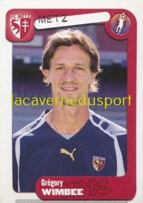 205 GREGORY WIMBEE # FC METZ STICKER PANINI FOOT 2004 2005 | eBay