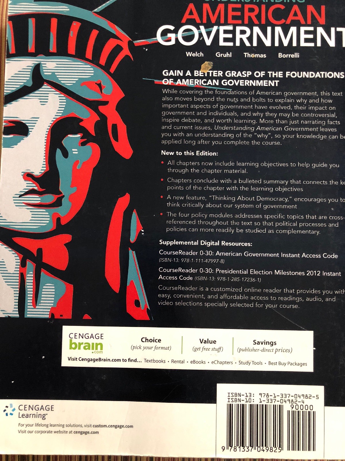 Understanding American Government 14th Edition by Susan Welch (Almost ...