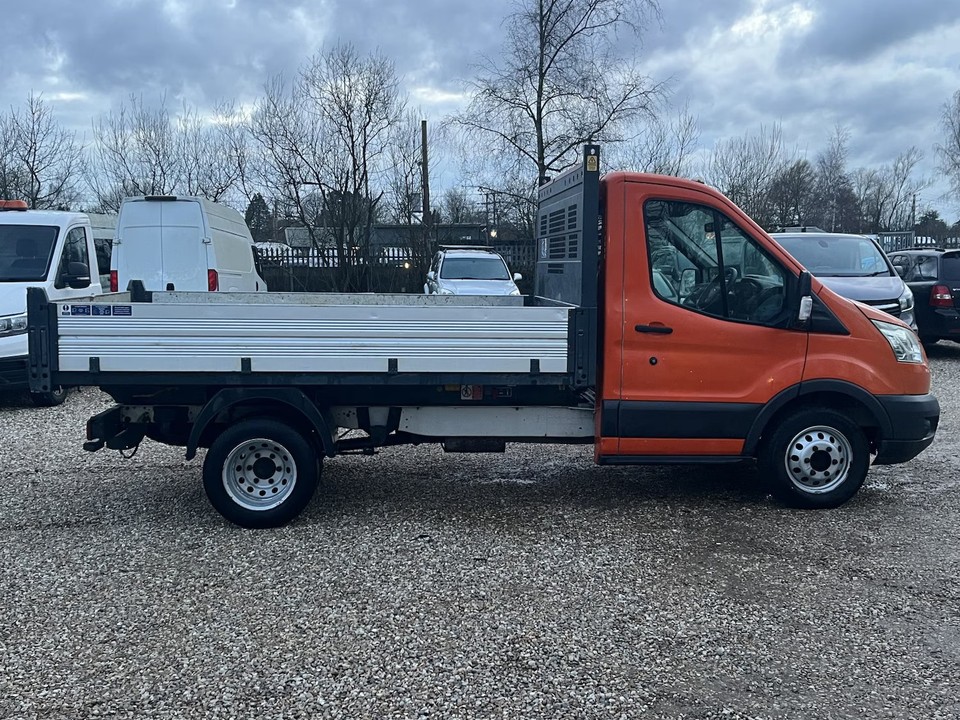 FORD TRANSIT 2,2 RWD TWIN WHEEL TIpper 350 MWB Orange Manual Diesel ...