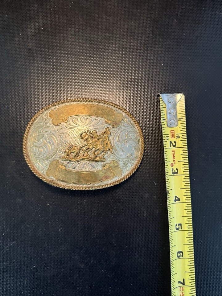 Montana Silversmith Team Roping Buckle | eBay