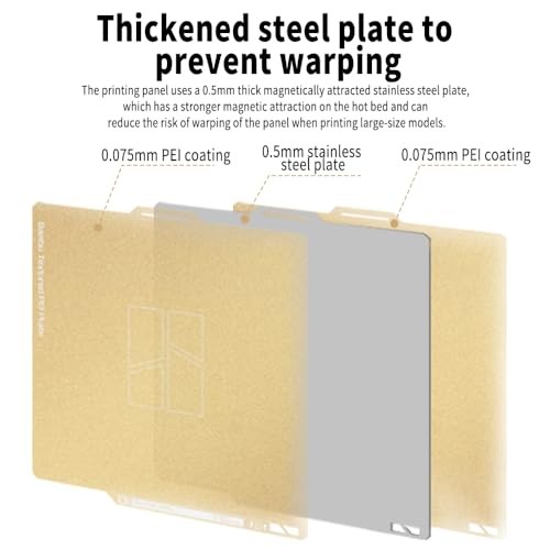 Bambu Labs Original Textured PEI Build Plate Double Sides Spring ...