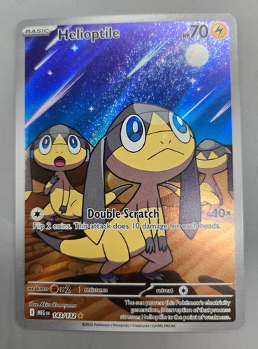 Pokémon TCG Mega Evolution Helioptile IR 143/132 | eBay