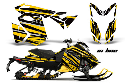 Sled Graphic Decals Stickers For Ski Doo Rev XS 2013-2014 INLINE Y | eBay