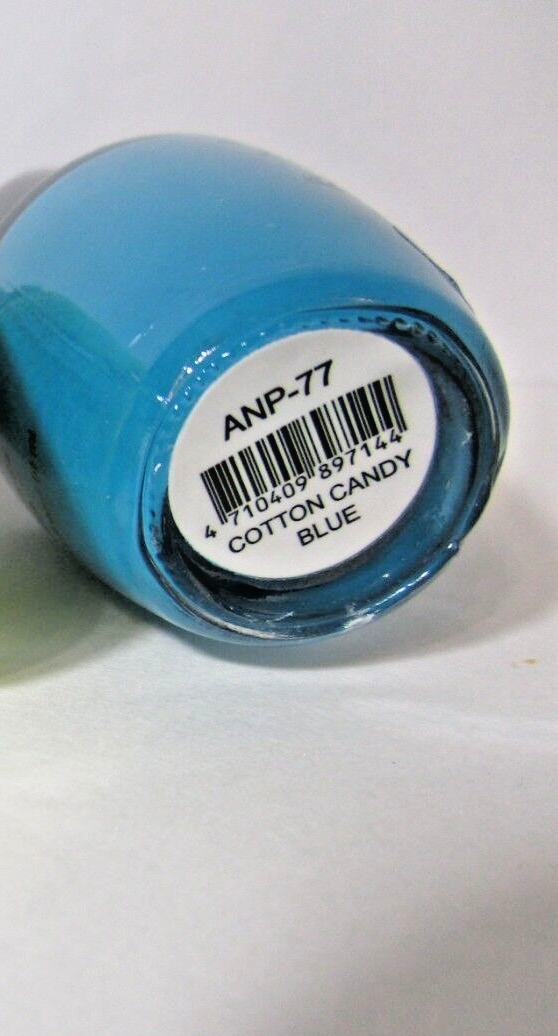 Amuse Nail Polish Lacquer COTTON CANDY BLUE (ANP-77) 0.47 oz - FREE ...