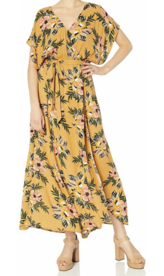 Rip Curl Women's Sunchasers Maxi Dress size XS Boho Surfer Sundress NWT ...